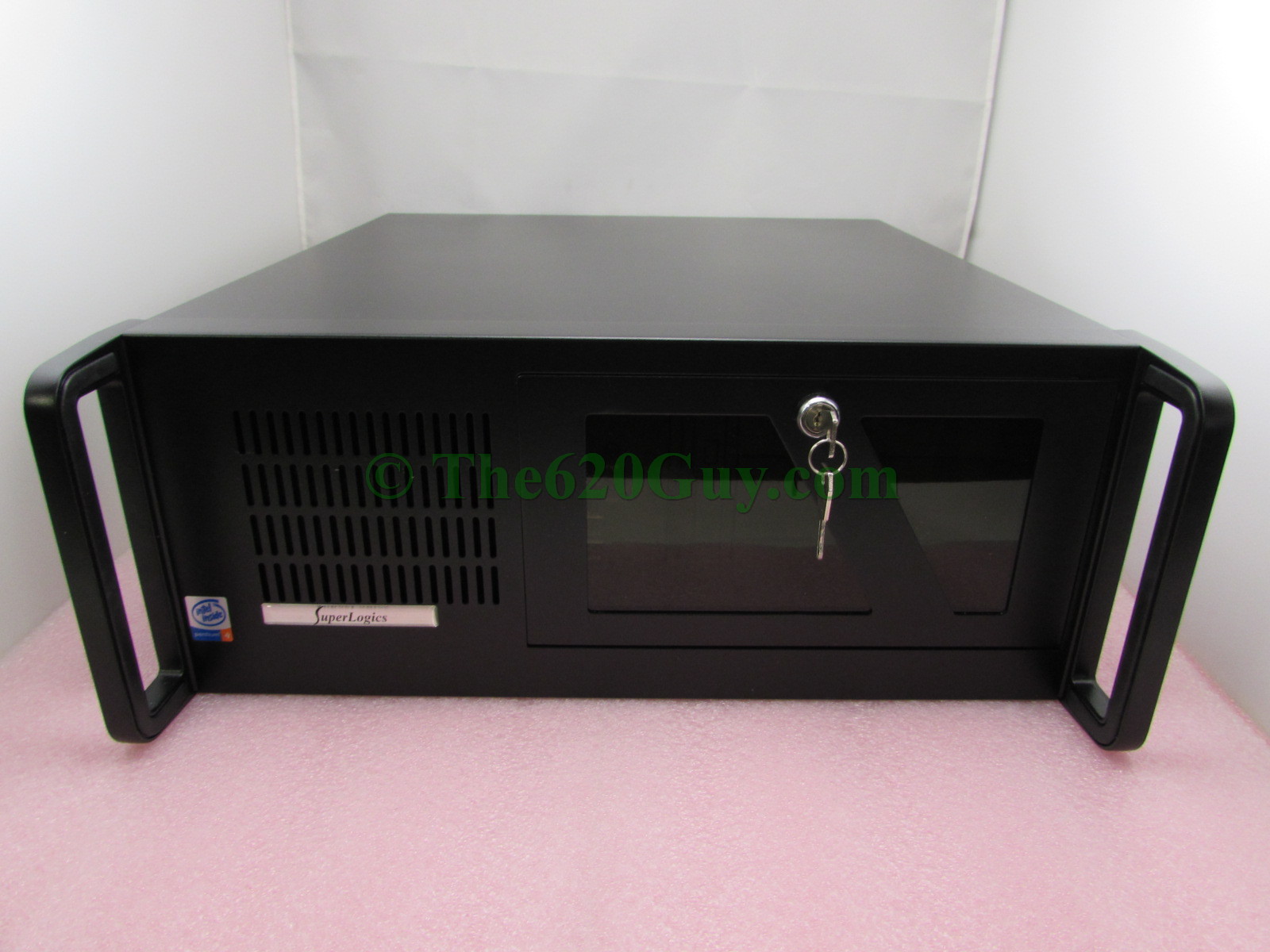 NEW SuperLogics 4U RackMount Type 19 Chassis Server Case + ATX Power ...