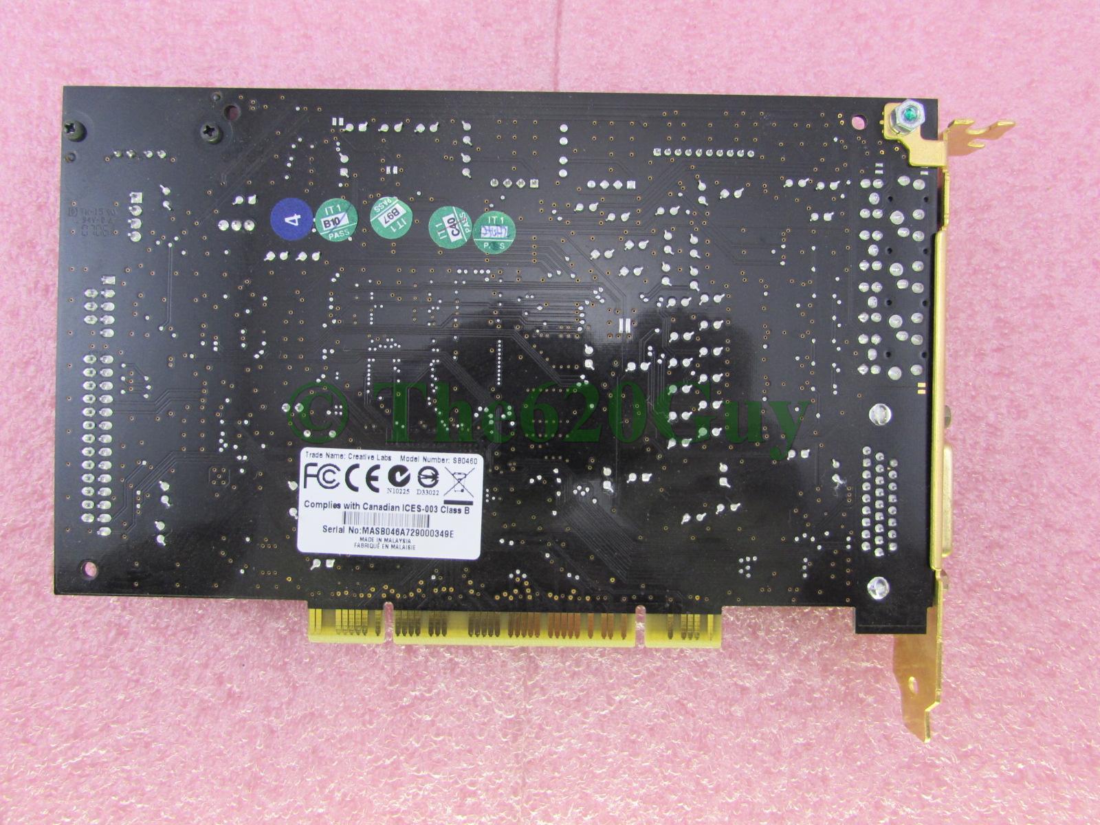 Creative SB0460 Sound Blaster X-Fi Xtreme Music 7.1 CHL Surround PCI ...