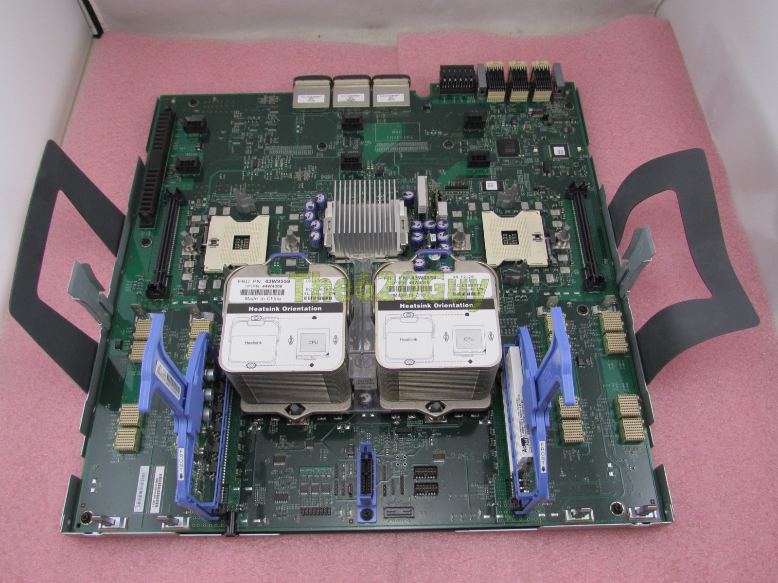 IBM x3850 M2 CPU Processor Board 43W8670 + 2x Xeon Quad Core 2.93GHz ...