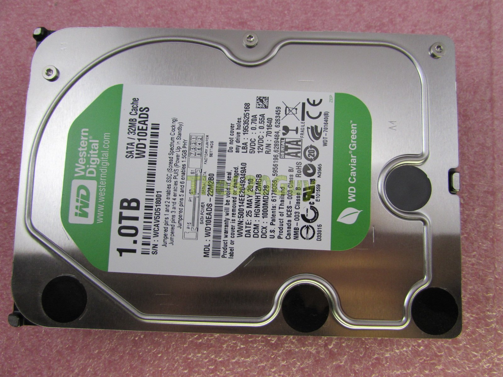 Western digital wd10eads 65m2b1 - stealthbetta