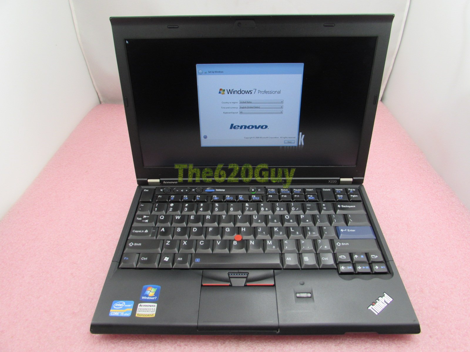 Lenovo ThinkPad X220 Laptop 12.5″ IPS Core i5 2.6GHz 4GB 128GB SSD ...