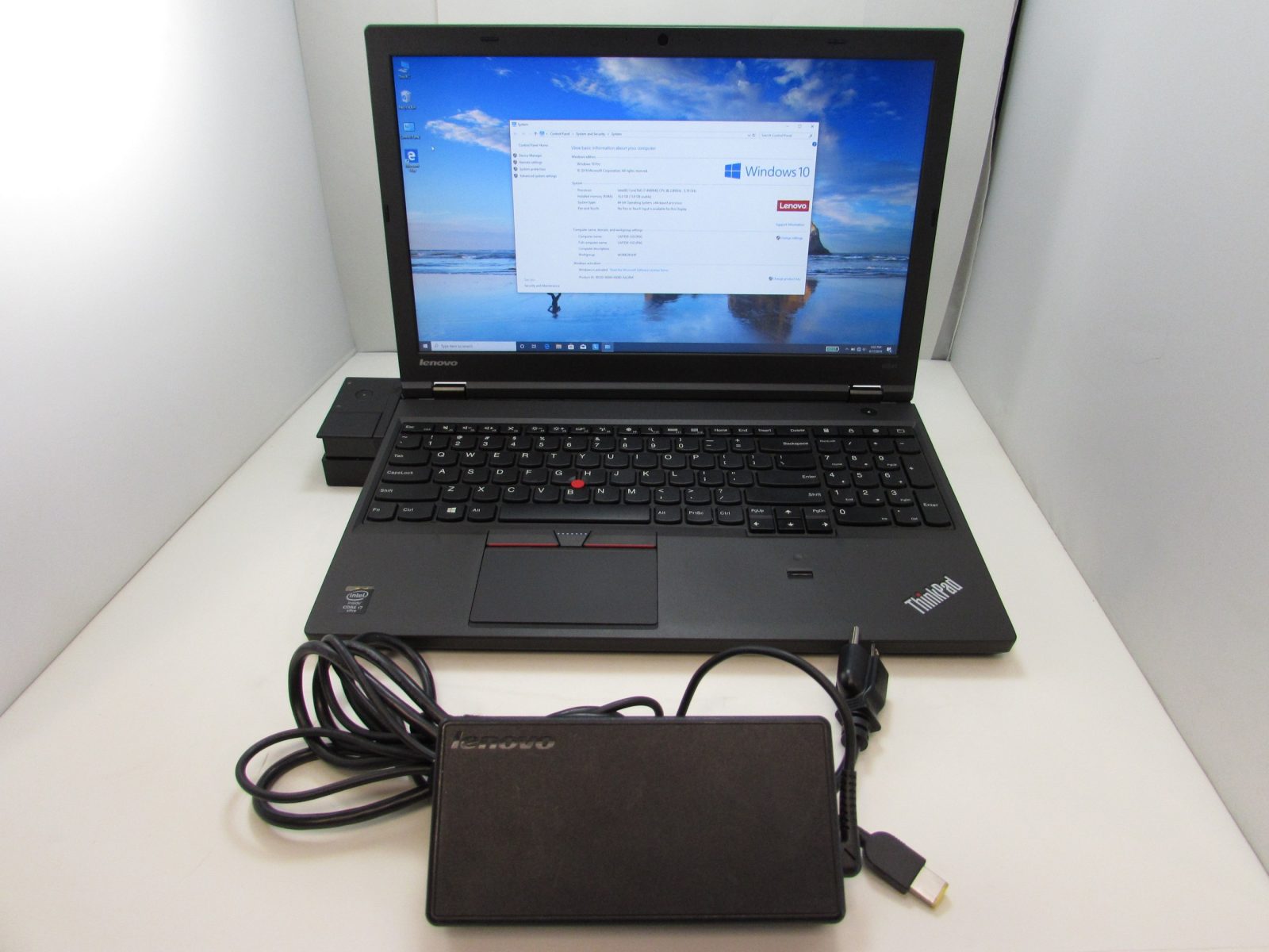 Lenovo ThinkPad W541 15.6" i7-4900MQ 2.8GHz 16GB 256GB SSD K2100M WIN10 ...