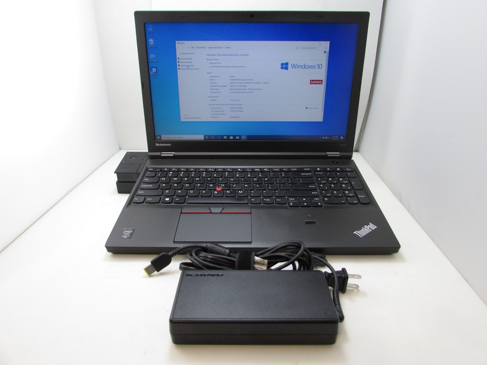 Lenovo ThinkPad W541 15.6" FHD i7 2.9GHz 16GB 256GB SSD NVIDIA WIN10 ...