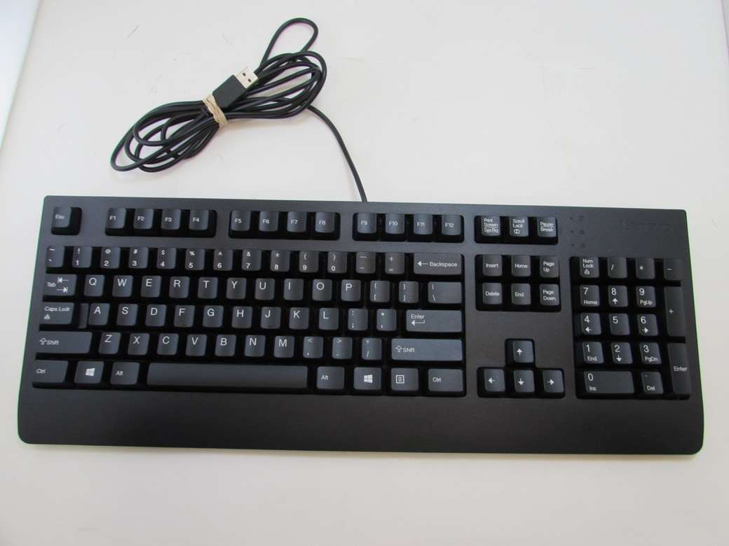 Lot of 5 Genuine Lenovo 00XH688 Preferred Pro II USB Black Keyboard ...